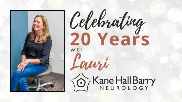 Lauri Celebrating 20 Years at Kane Hall Barry Neurology!